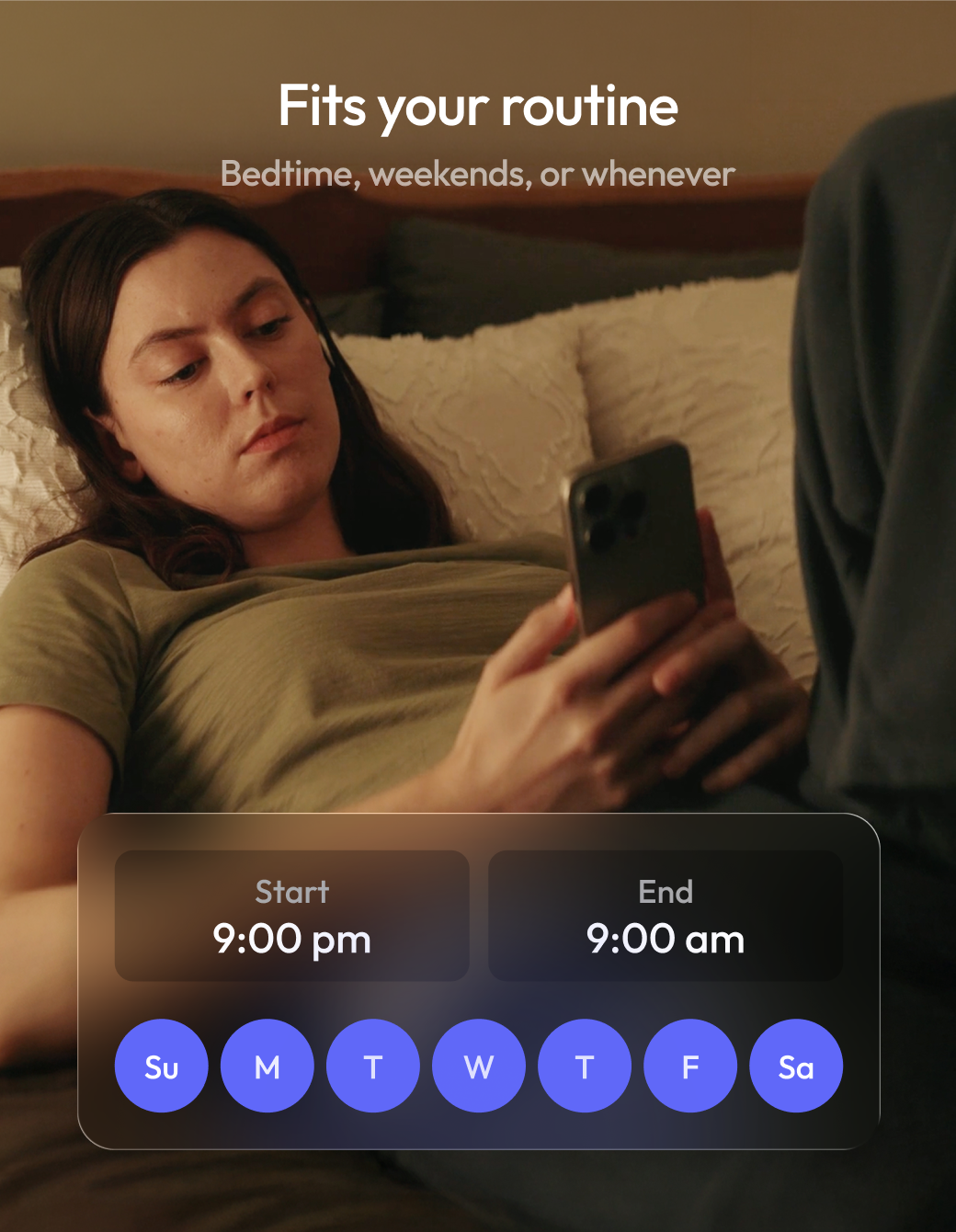 Halo – App blocker to stop scrolling in bed – ScreenZen